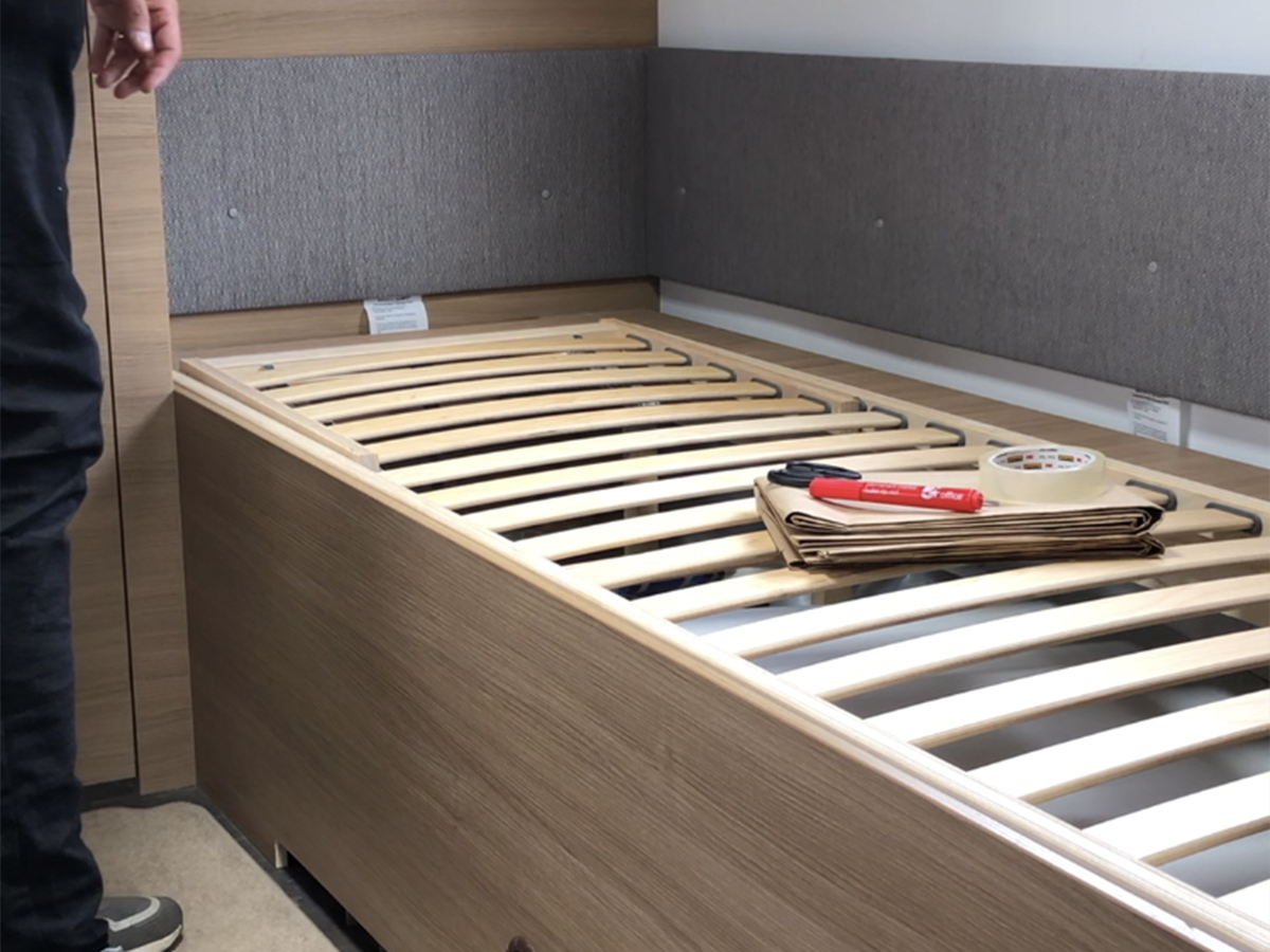 How to make a mattress template - Custom Touring Mattresses